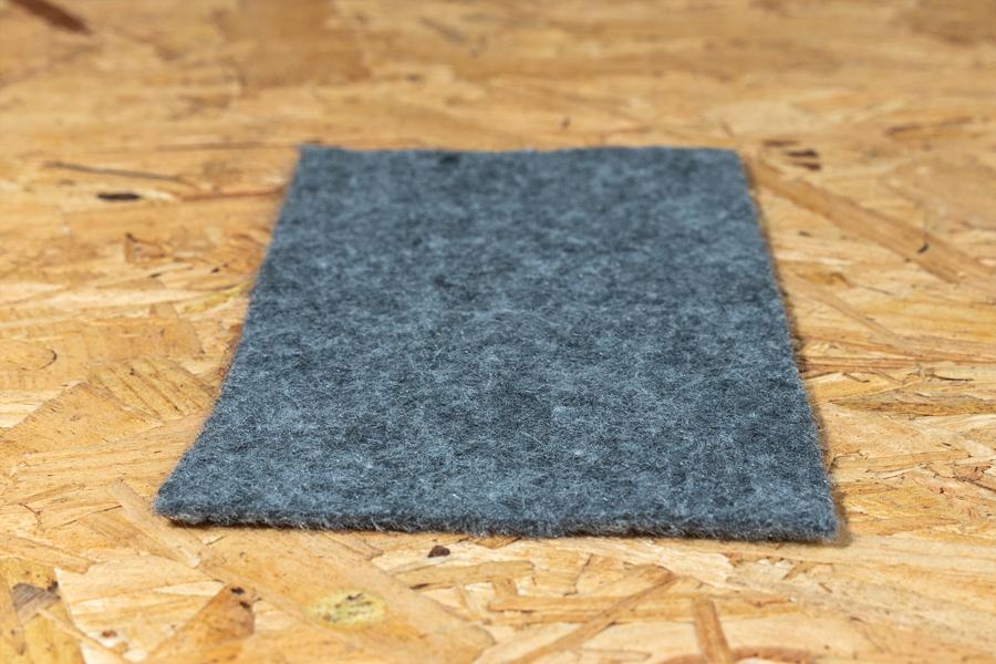 Campervan carpet - Graphite - Vandalised