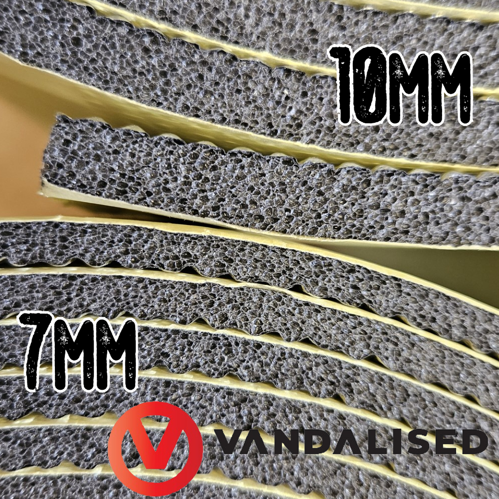 UltraTherm van insulation 10mm - Vandalised