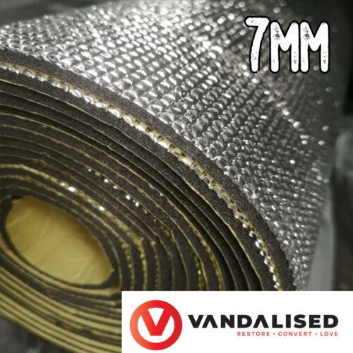 UltraTherm van insulation 7mm - Vandalised