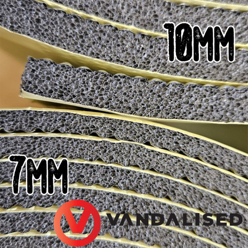 UltraTherm van insulation 10mm - Vandalised