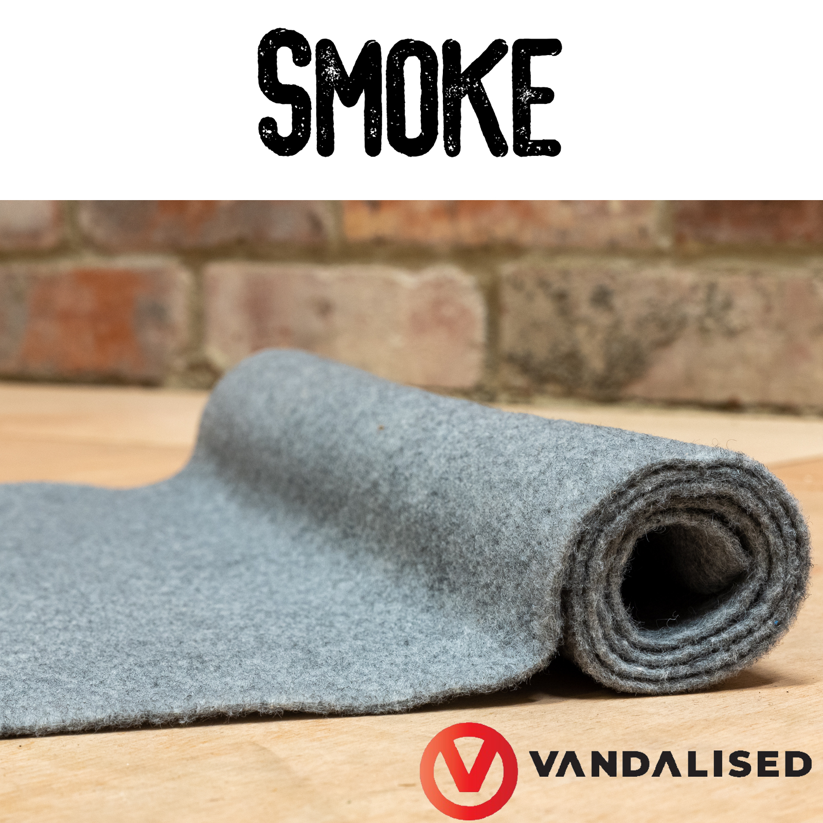 Campervan carpet - Smoke - Vandalised