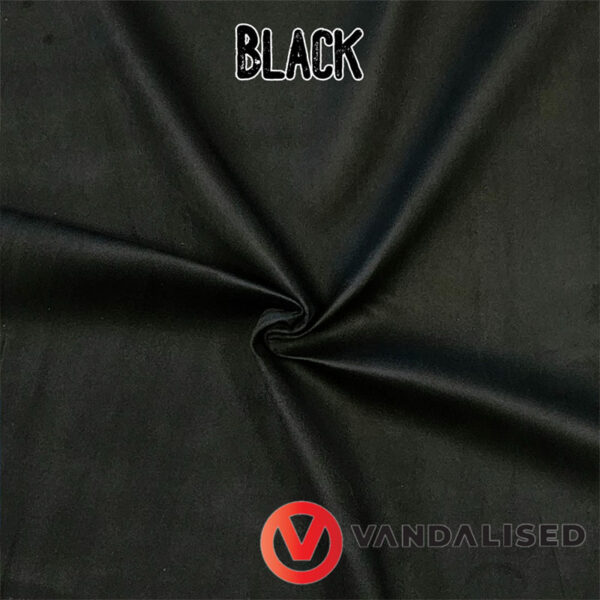 Campervan suede lining - Black - Vandalised