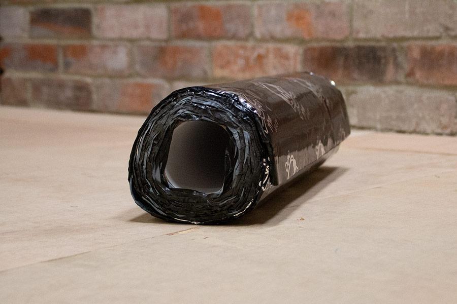 Dead Mat Black sound proofing roll - Vandalised